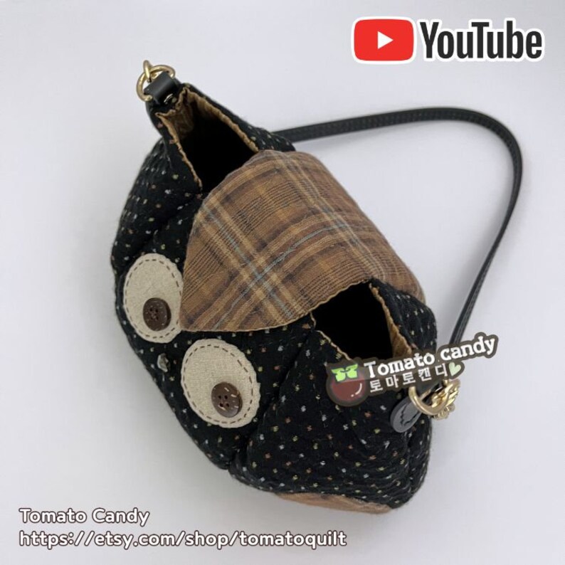 Owl Handbag & Pouch PDF Pattern, Hand Sewing, Youtube Tutorial - Etsy