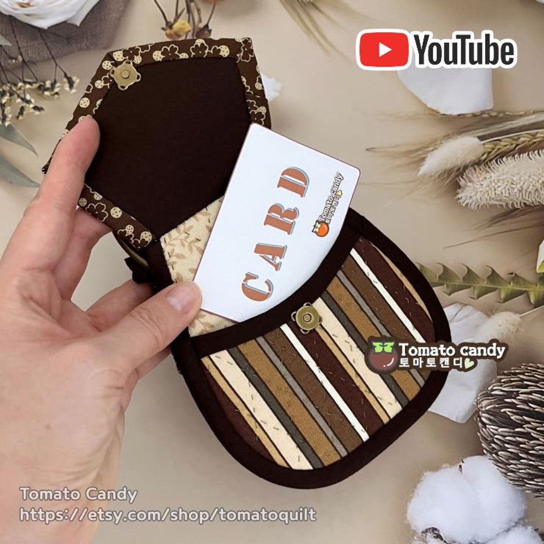 DIY Key & Card Holder Sewing Pattern No.100 Instant Download With ...