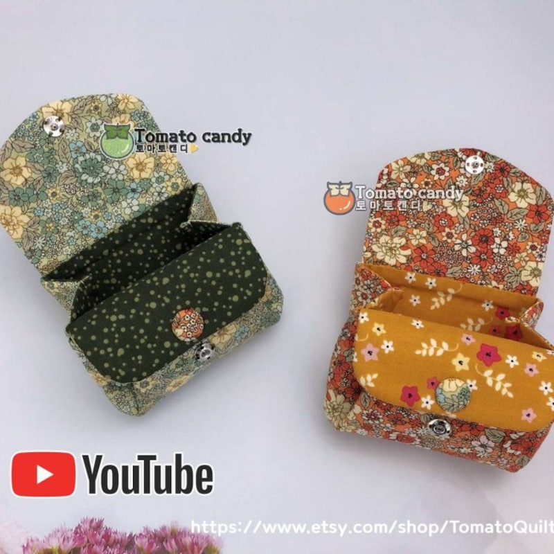 Hand Sewn Fabric Coin Purse - Etsy