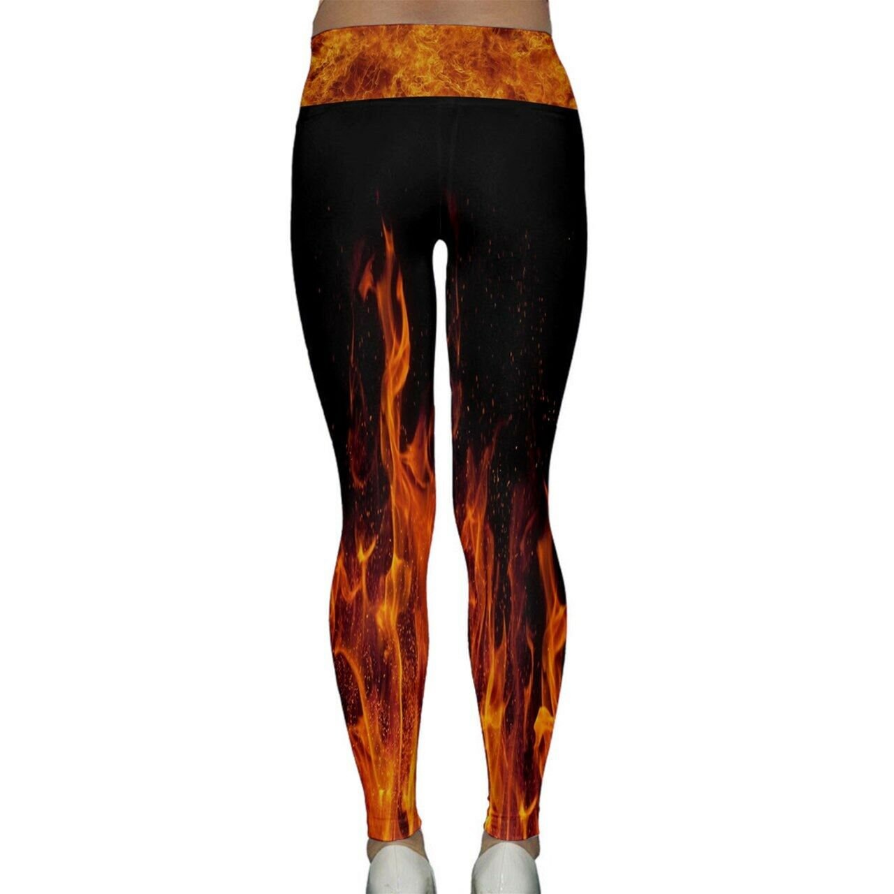 Fire Flame Yoga Pants Legging - Etsy