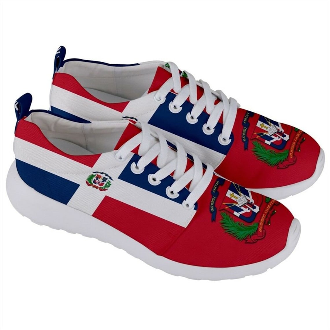 Unique Dominican Republic Flag Shoes | Etsy