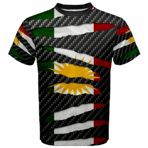Kurdish Tshirts Kurdistan Nation Kurd Kurdish Flag T Shirt Creative