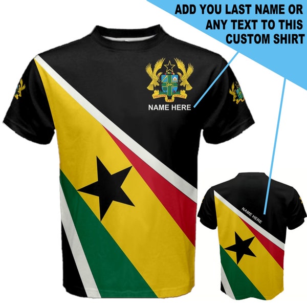 Custom Ghana T Shirts - Etsy