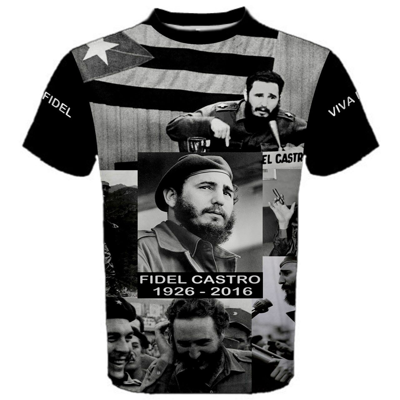Fidel Castro Tribute Cuban T-shirt - Etsy