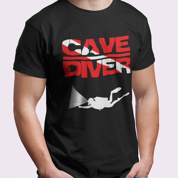 Scuba Cave Diving Shirt - Etsy