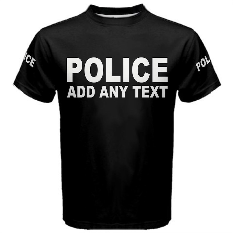 Police Tshirt - Etsy
