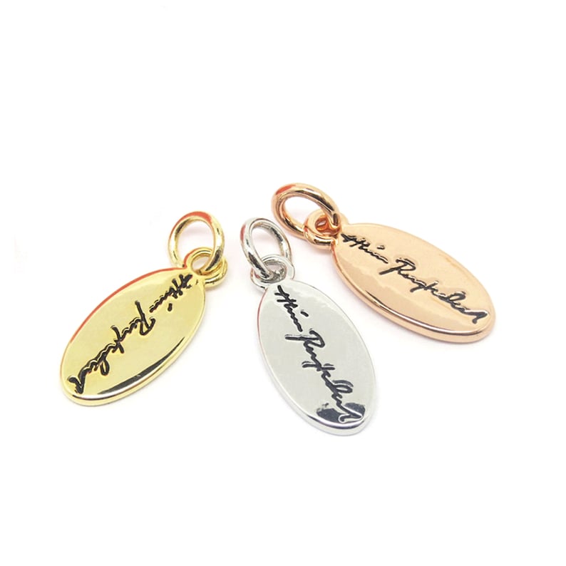 50/100 Pieces Personalized Custom Made Brand Logo 925 - Etsy