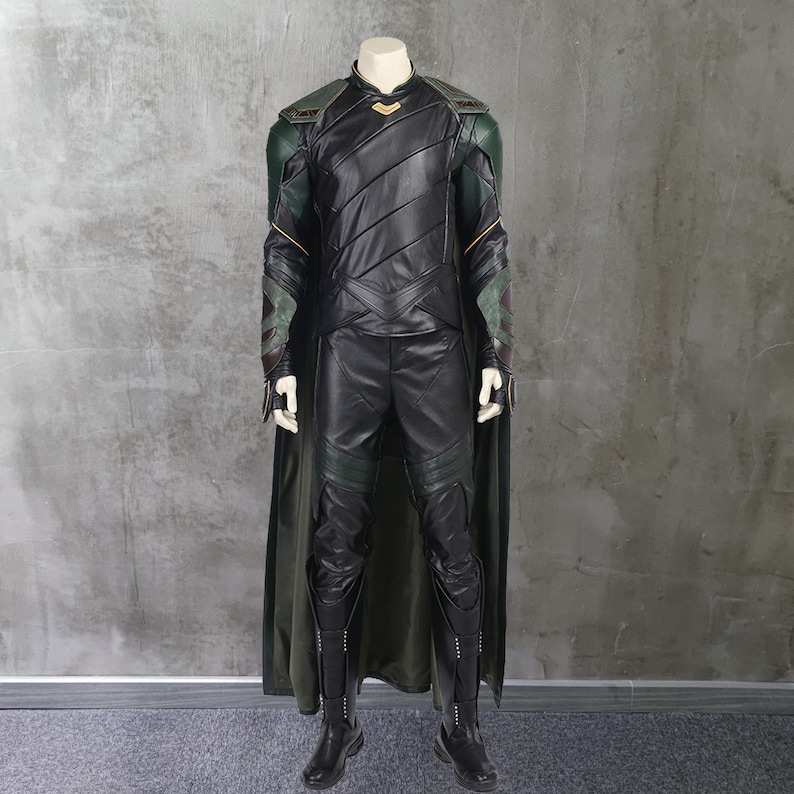 Traje De Cosplay De Loki Thor Ragnarok Traje De Halloween Etsy España