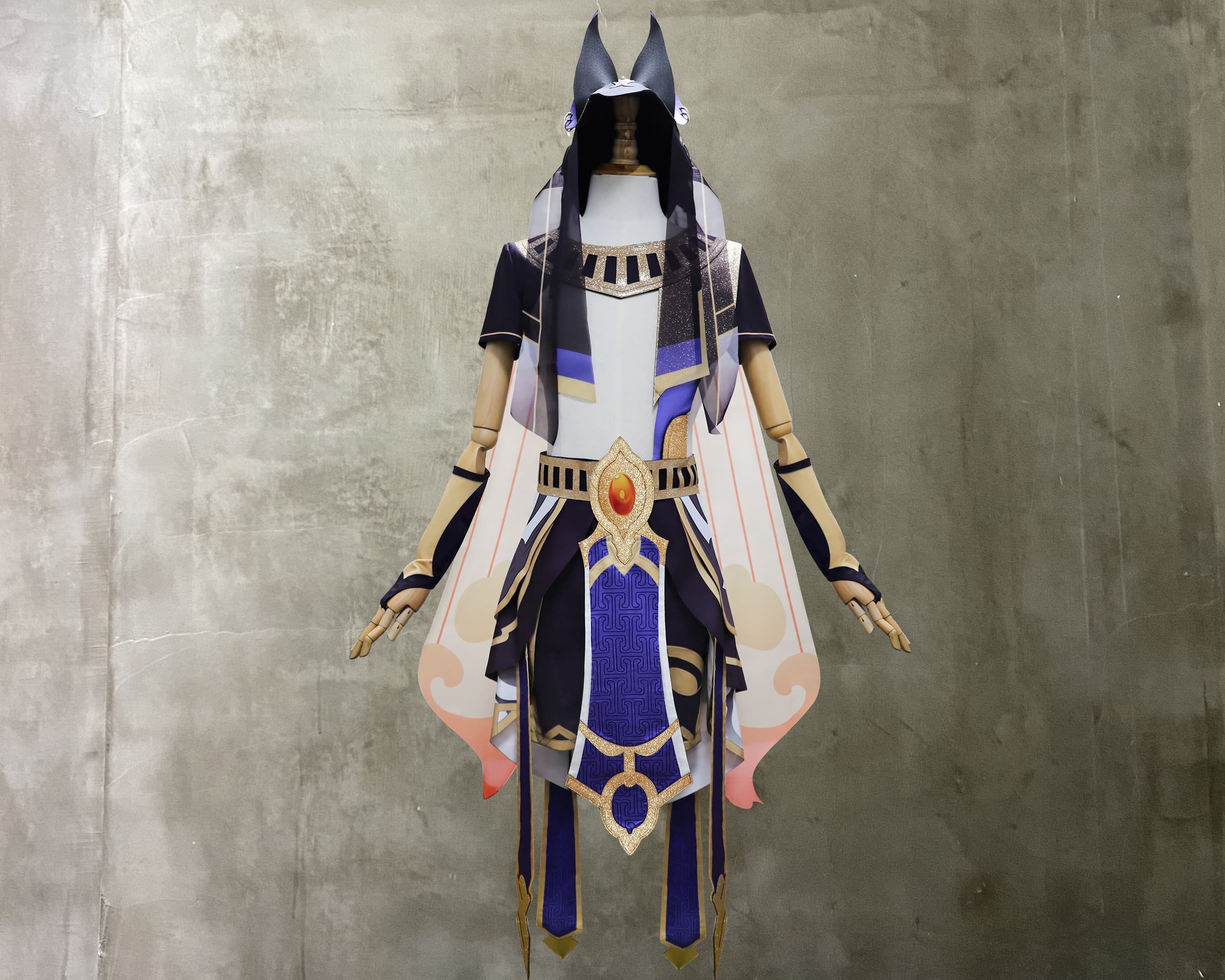 Genshin Impact Cyno Costume Cosplay Suit With Hat - Etsy