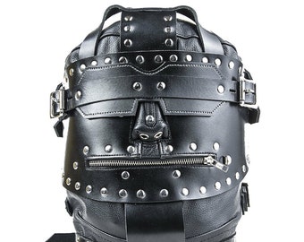 Leather Gimp Mask - Etsy