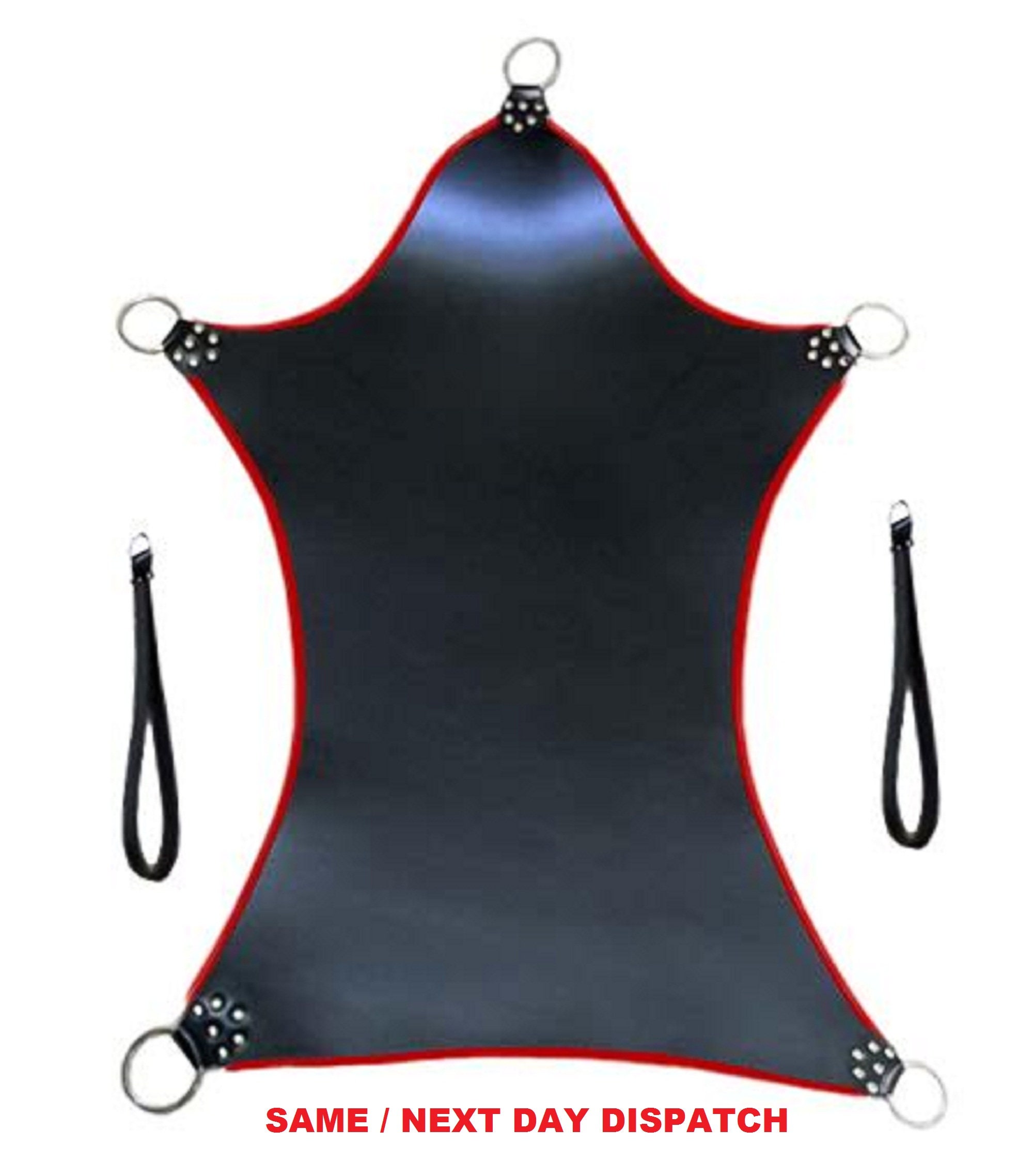 Handmade Real Black Leather Adult Sex Sling Heavy Duty Etsy