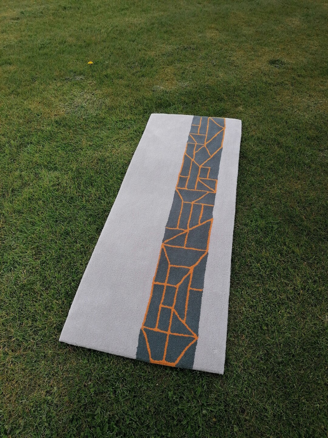 Art Deco Rug Hand Tufted Luxury Scottish Runner Rug 160cm - Etsy UK