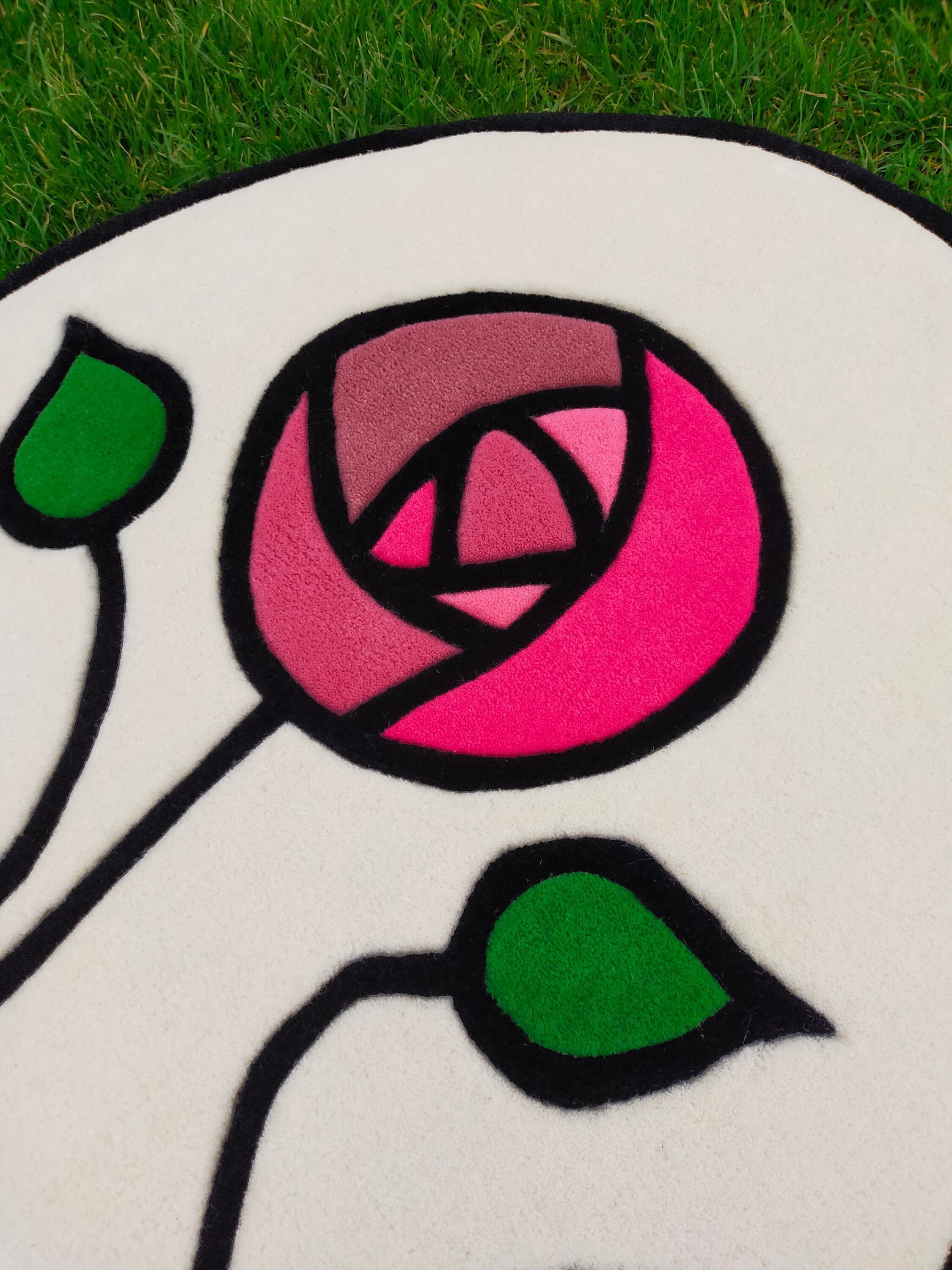 Charles Rennie Mackintosh Inspired Rose & Flowers Handmade Scottish ...