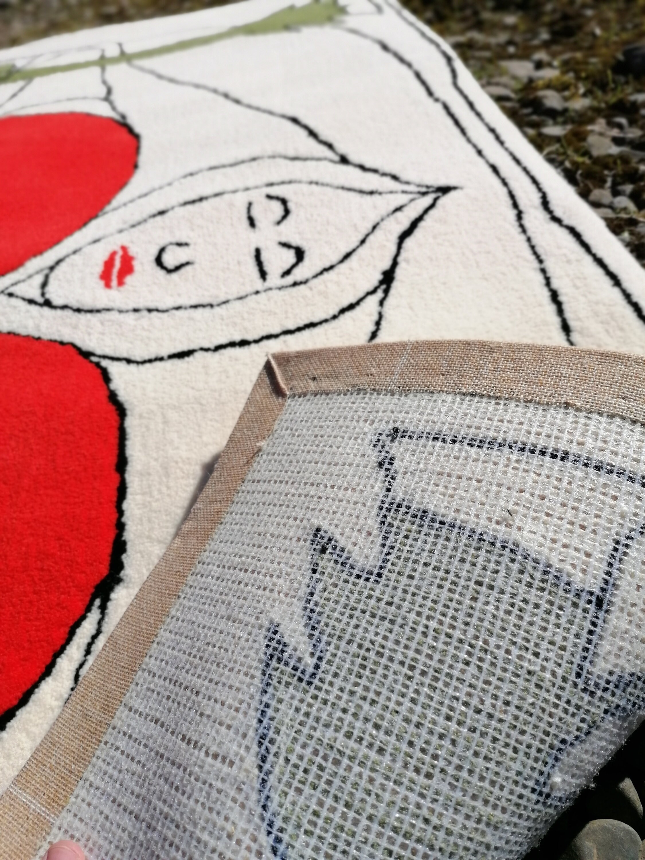 Charles Rennie Mackintosh Inspired Luxury Rug Hecho a mano en Escocia ...