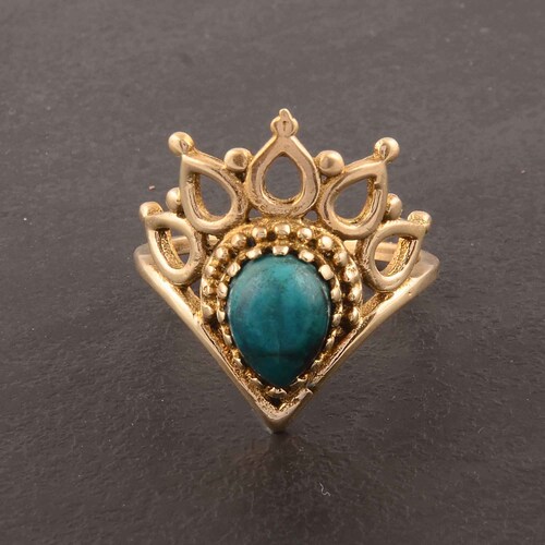 Purple Crown Ringsilver Crown Ringqueen Ringcrown Ring | Etsy