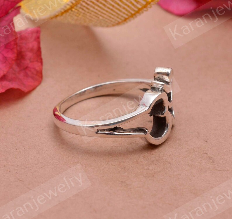 Om Ring, Ohm Signet Ring, Religious Ring, Friendship Ring, Dainty ...