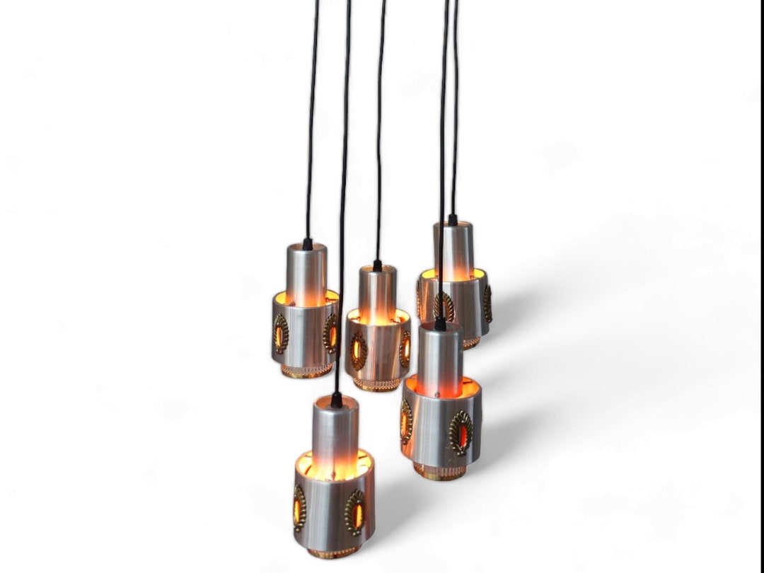 Cascading Light Fixture by Lakro Amstelveen - Etsy