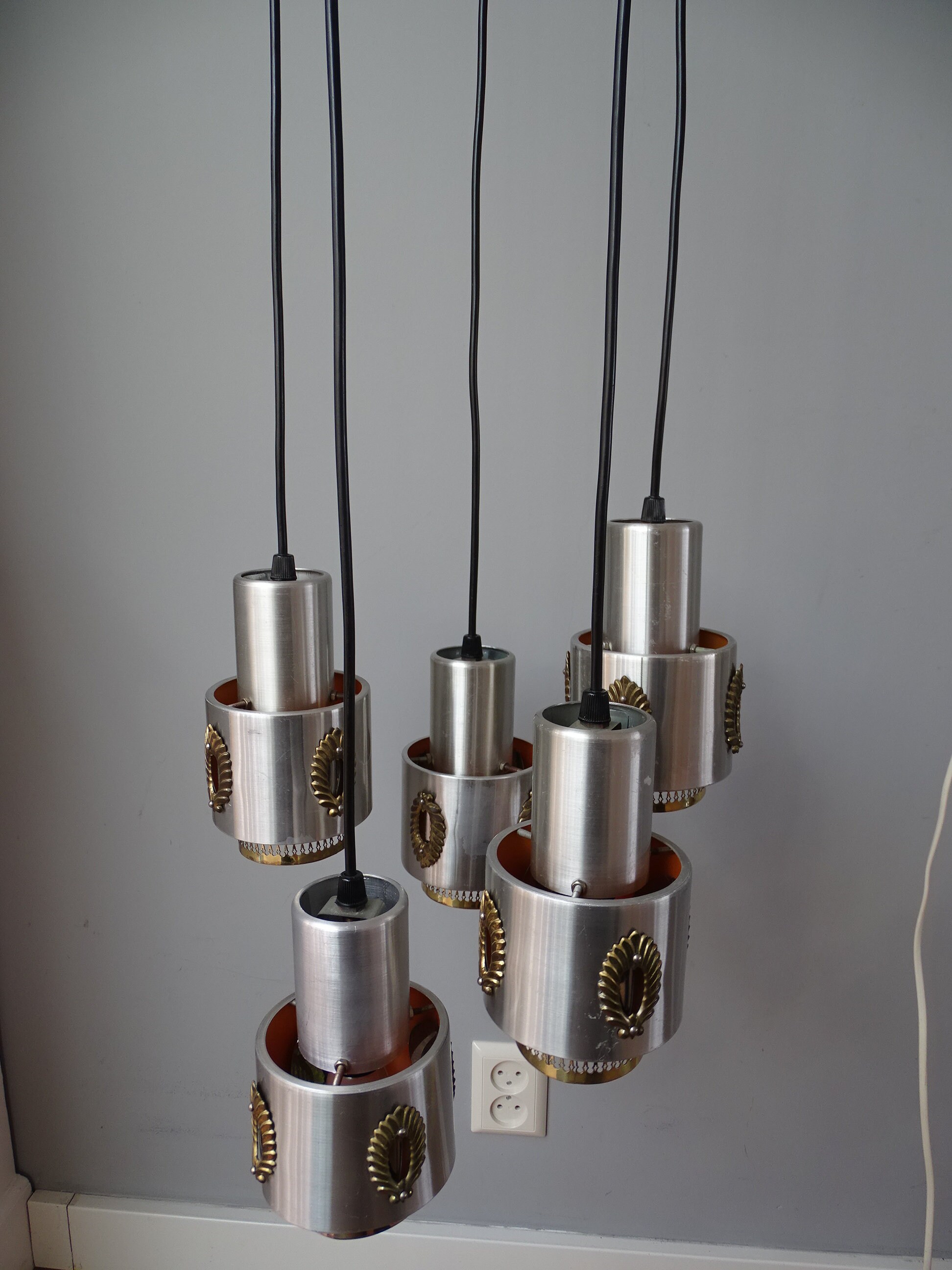 Cascading Light Fixture by Lakro Amstelveen - Etsy