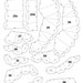 Flying Bison Papercraft 3D, Pepakura Pdf Template Low Polygonal Paper ...