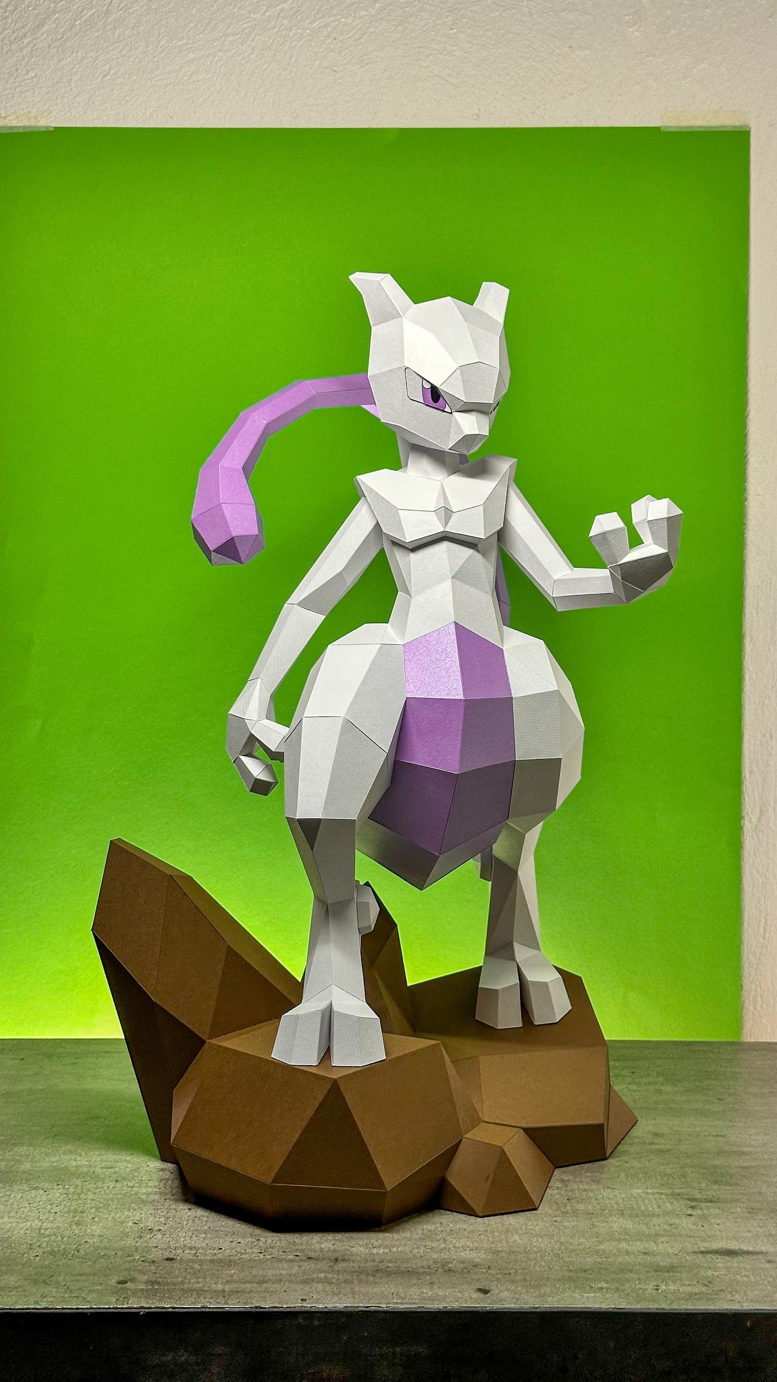 Legendary Creature - Svg Dxf Papercraft 3D Pattern – Low Poly PDF | DIY ...