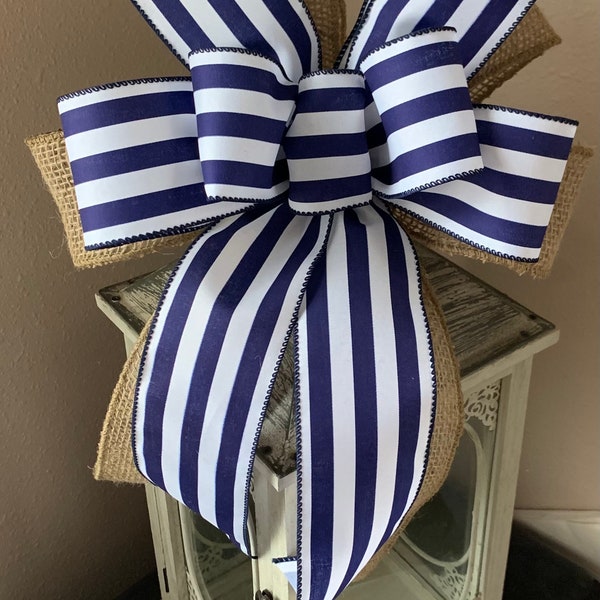 Large Burlap Bow - Etsy