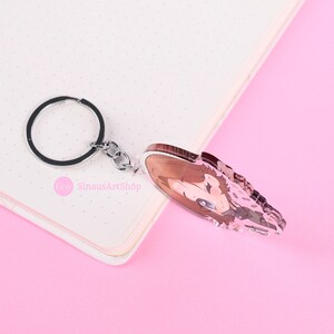 2.5 Acrylic Keychain Metal Gear Solid Meryl Silverburgh and Sniperwolf ...