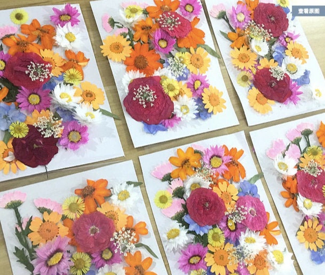 Oh! What a Pretty Mix! Mixed Colors Flowers and Leaves Over 28 Pieces ...