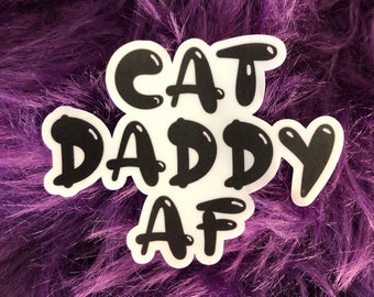 Cat Daddy Sticker - Etsy