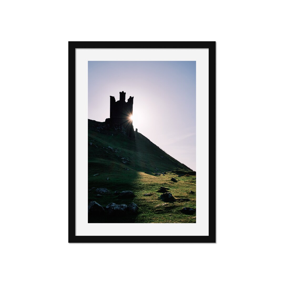 Dunstanburgh Castle. Northumberland, UK. wall Art. Fine Art Print ...