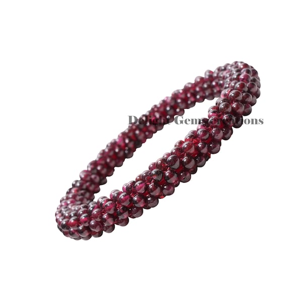 Garnet Bangle - Etsy
