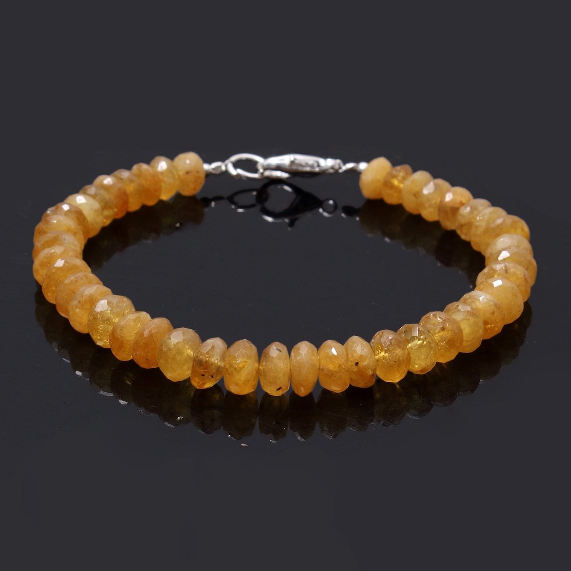 Stunning Yellow Heliodor Golden Beryl Gemstone Faceted Beads - Etsy