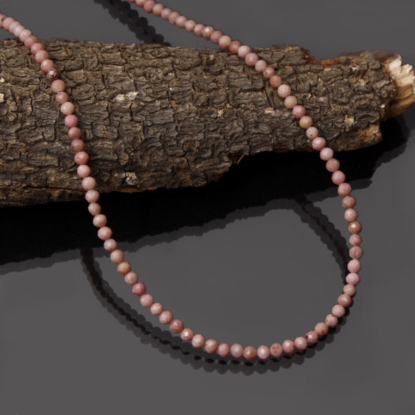 Rhodonite Necklace - Etsy