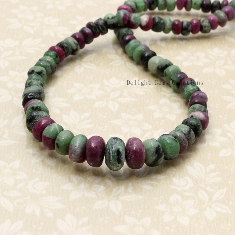 Ruby Zoisite Beads - Etsy