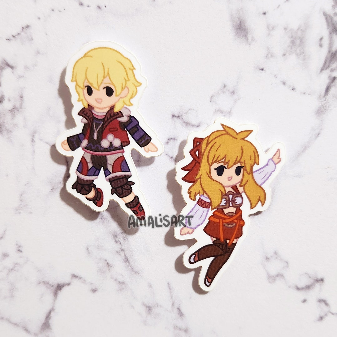 Xenoblade Chronicles Sticker Set - Etsy