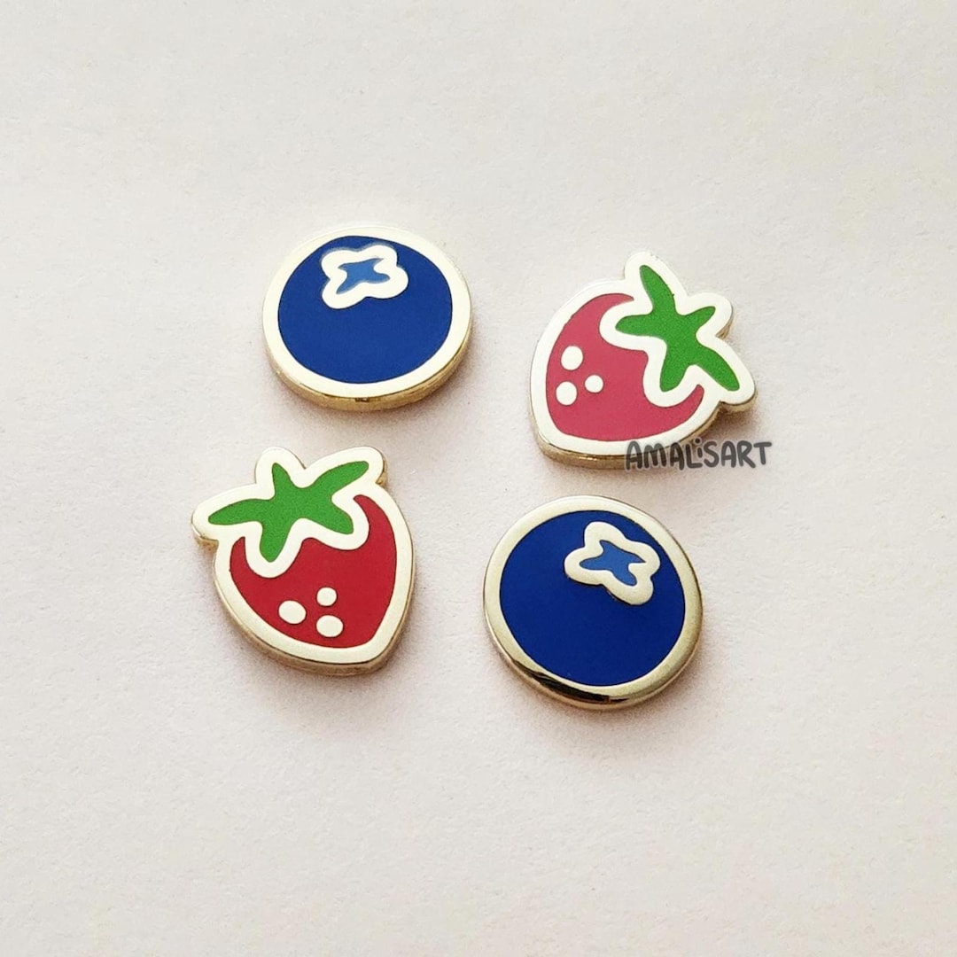 Mini Berry Pins - Etsy