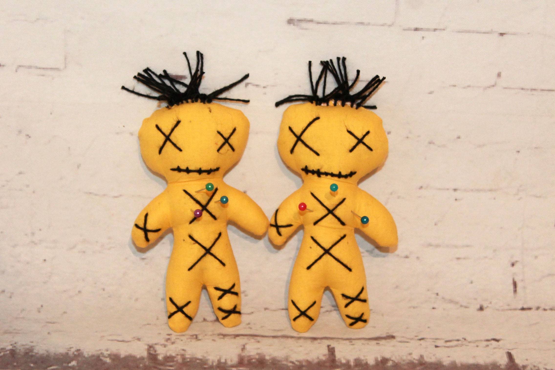 Pinhead Voodoo Dolls With Pins Voodoo Gift Cute Voodoo Doll - Etsy