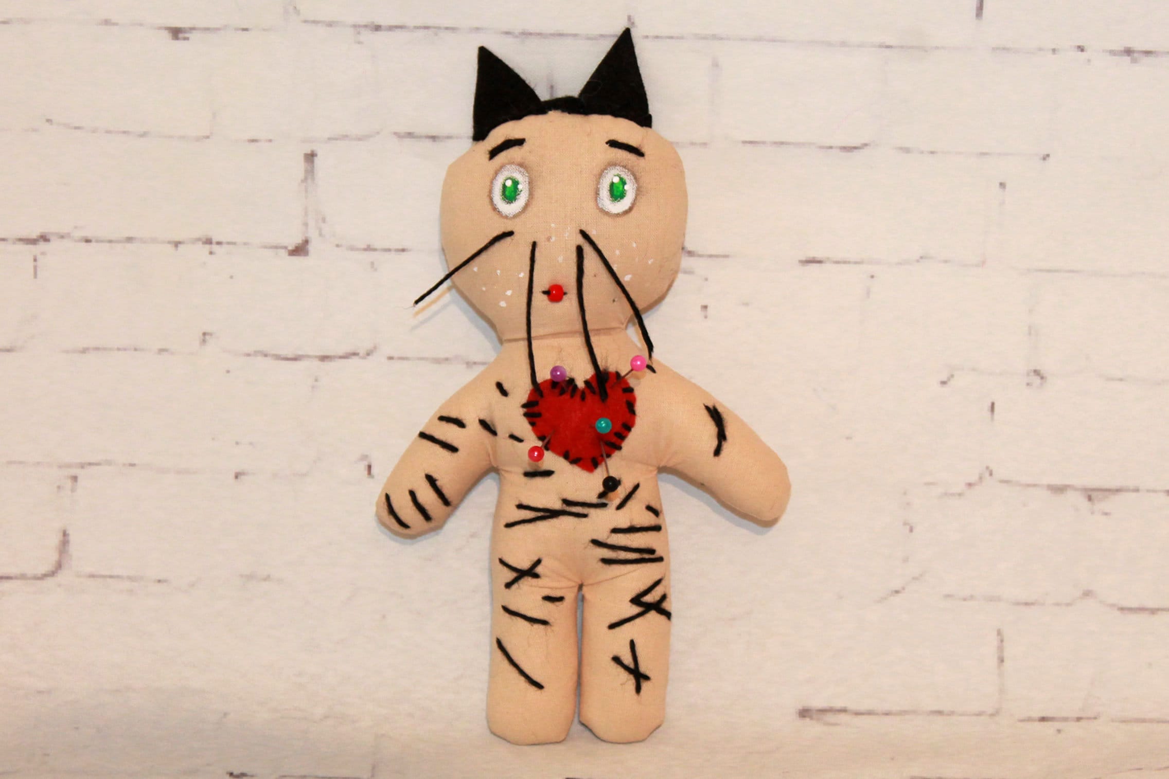 Voodoo Cat Doll Cat Lover Gift - Etsy