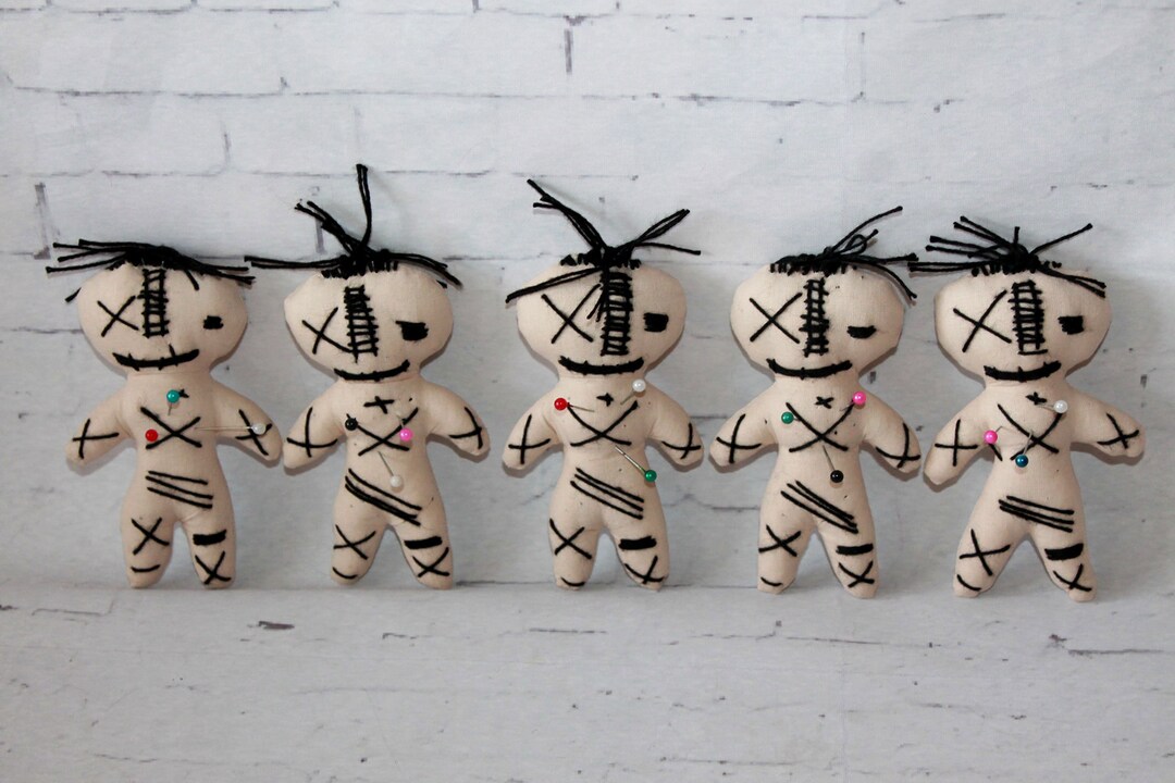 5 Voodoo Dolls for Gift 4,5 Inches - Etsy