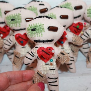 10 Rustic Voodoo Dolls Set - Etsy