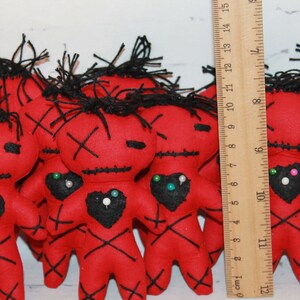 15 Voodoo Dolls Tag Red Voodoo - Etsy