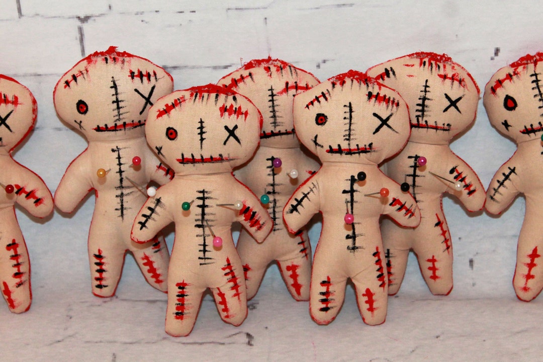 10 Voo Doo Puppen Voodoo Halloween Geschenk - Etsy.de
