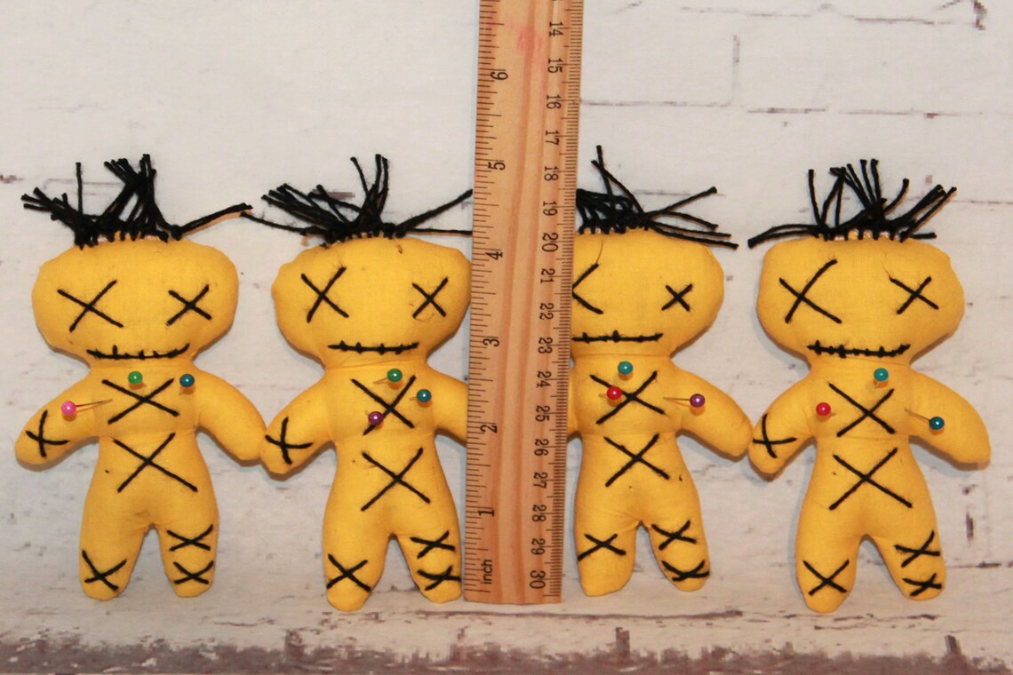 4 Peanhead Voodoo Dolls - Etsy