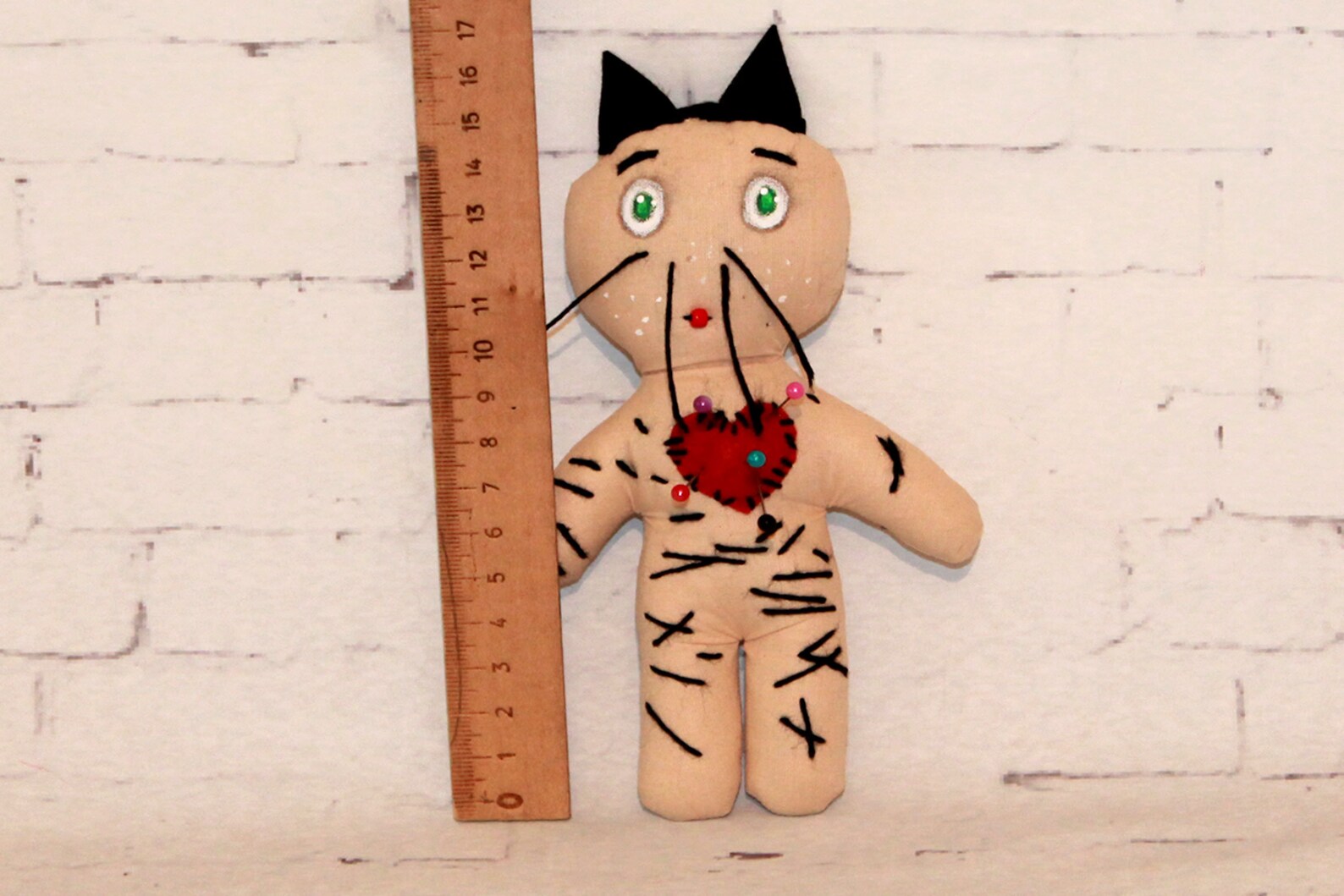 Voodoo Cat Doll Cat Lover Gift - Etsy