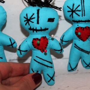 5 Voodoo Dolls Favor Blue Voodoo - Etsy