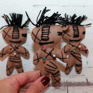 3 Voodoo Dolls for Gift 4,5 Inches Voodoo Doll - Etsy