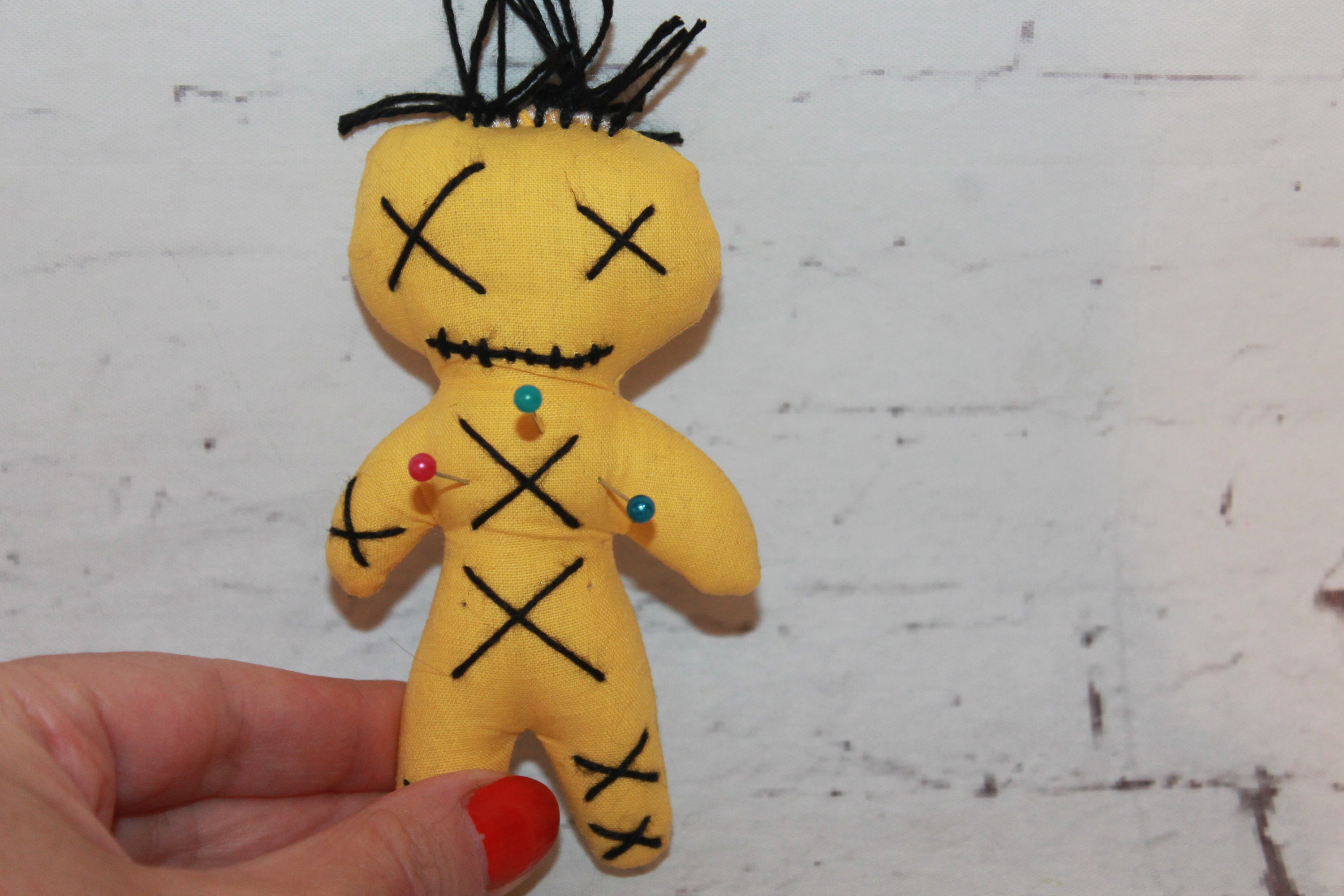Pinhead Voodoo Dolls With Pins Voodoo Gift Cute Voodoo Doll - Etsy
