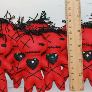 15 Voodoo Dolls Tag Red Voodoo - Etsy
