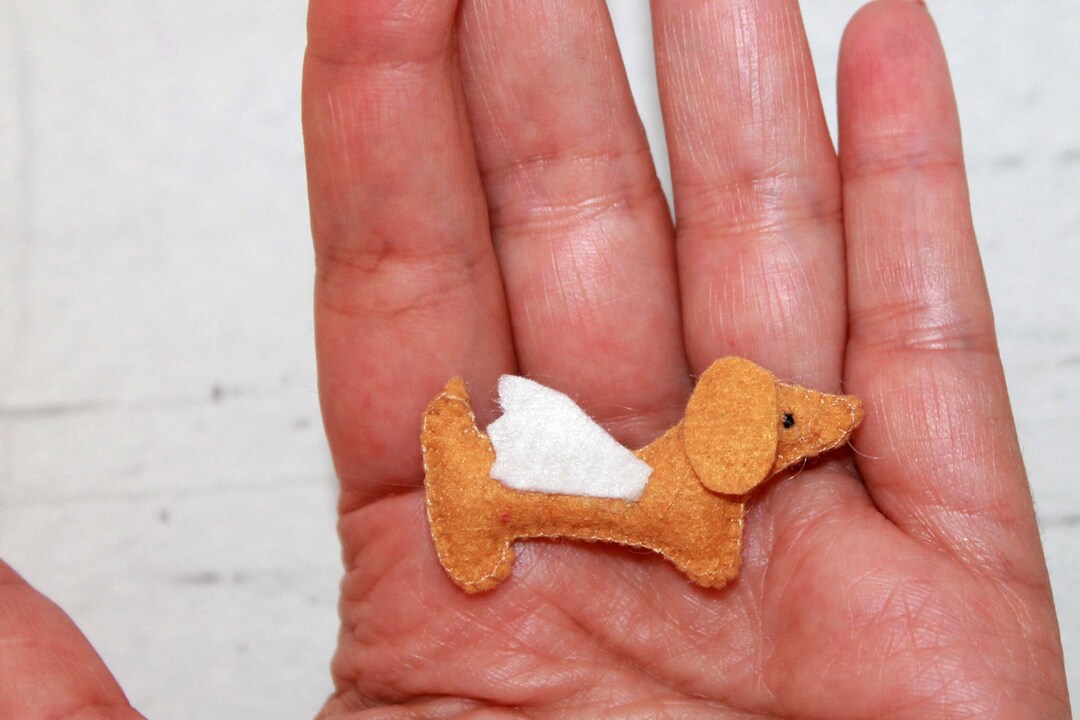 Dog Angel Pocket Hug Dachshund Angel - Etsy