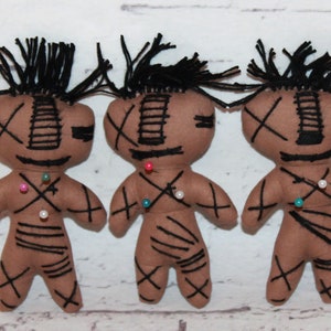 3 Voodoo Dolls for Gift 4,5 Inches Voodoo Doll - Etsy