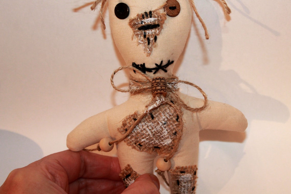 Rustic voodoo doll rustic decor | Etsy